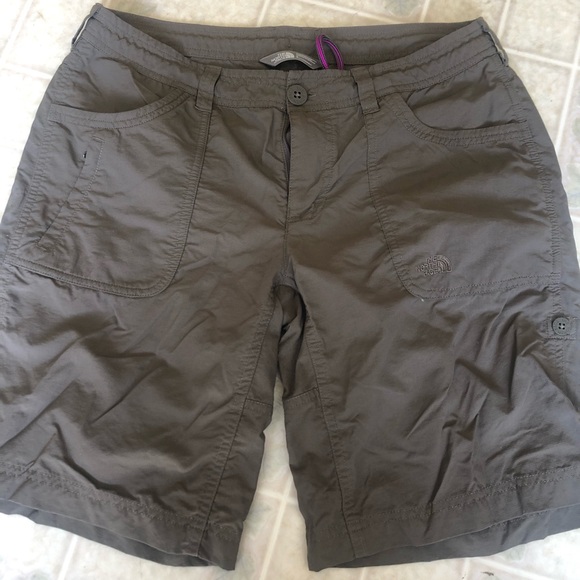 The North Face | Shorts | North Face Nylon Hiking Shorts Roll Tab Legs ...
